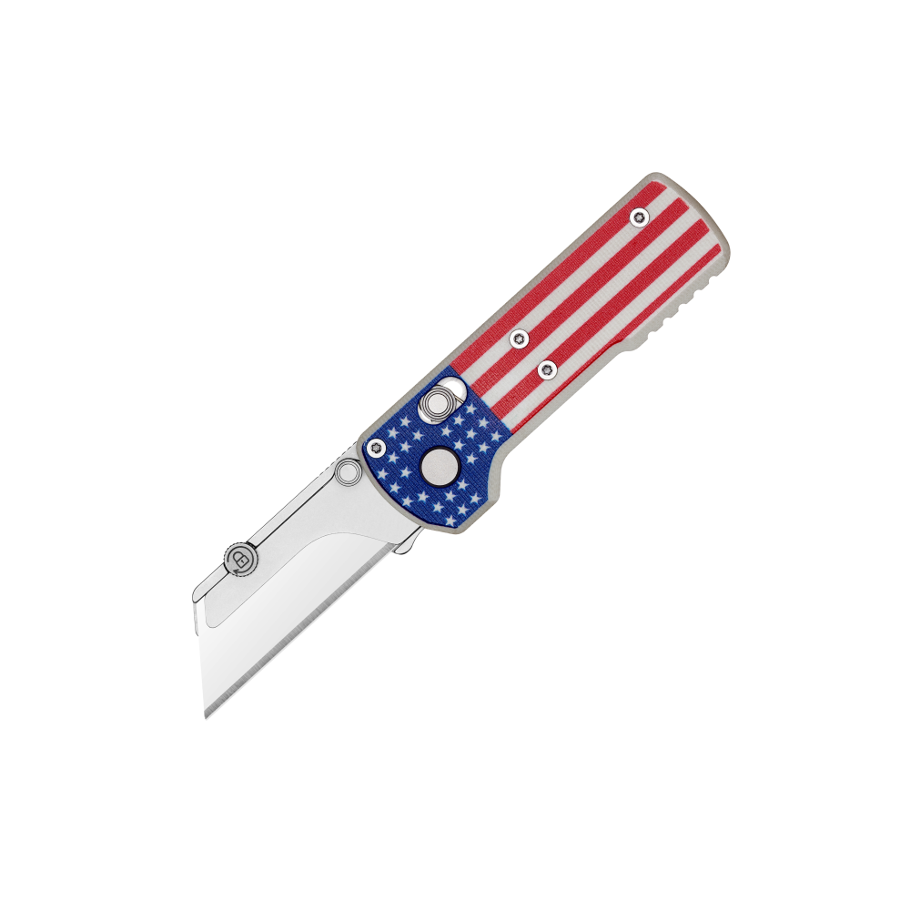 U1 Stars & Stripes Folding Utility Knife – OKNIFE