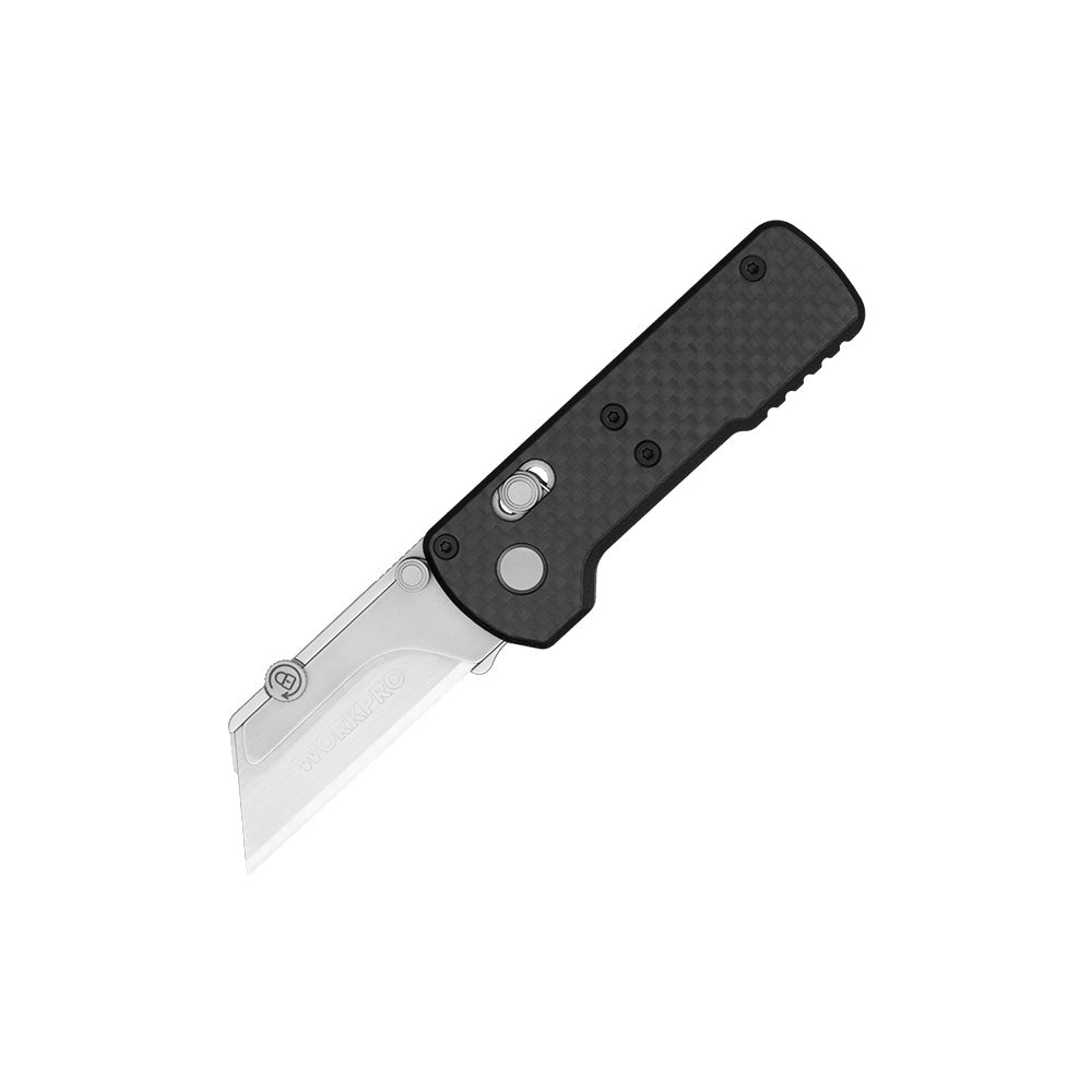 U1 Carbon Fiber Overlay Folding Utility Knife – OKNIFE